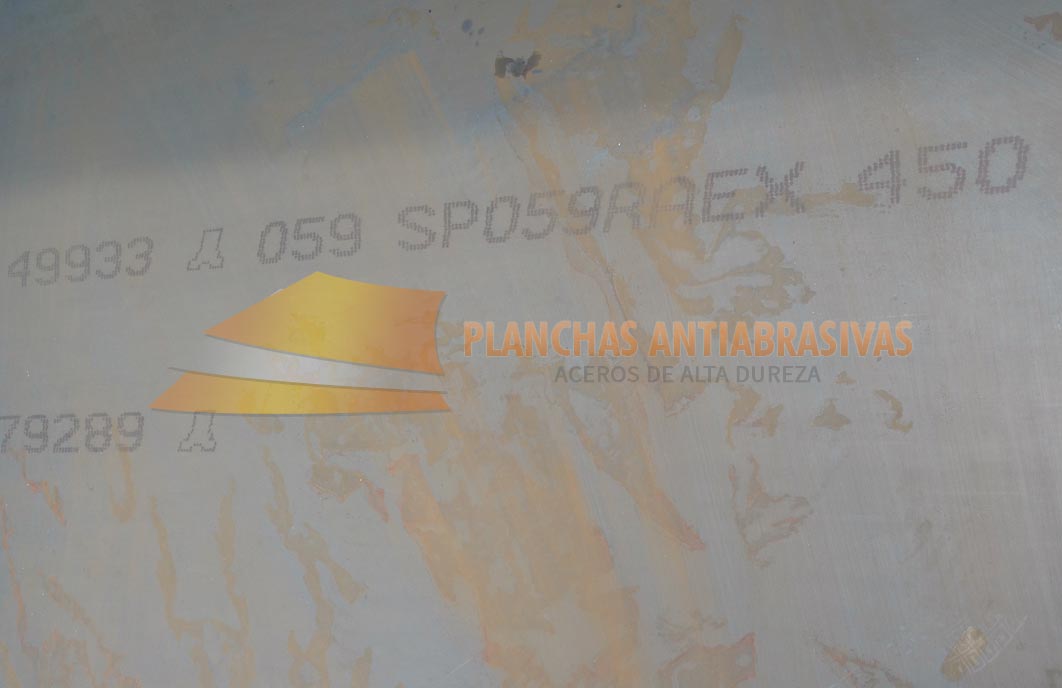 Planchas Antidesgaste BRINELL 450 – Planchas Antiabrasivas